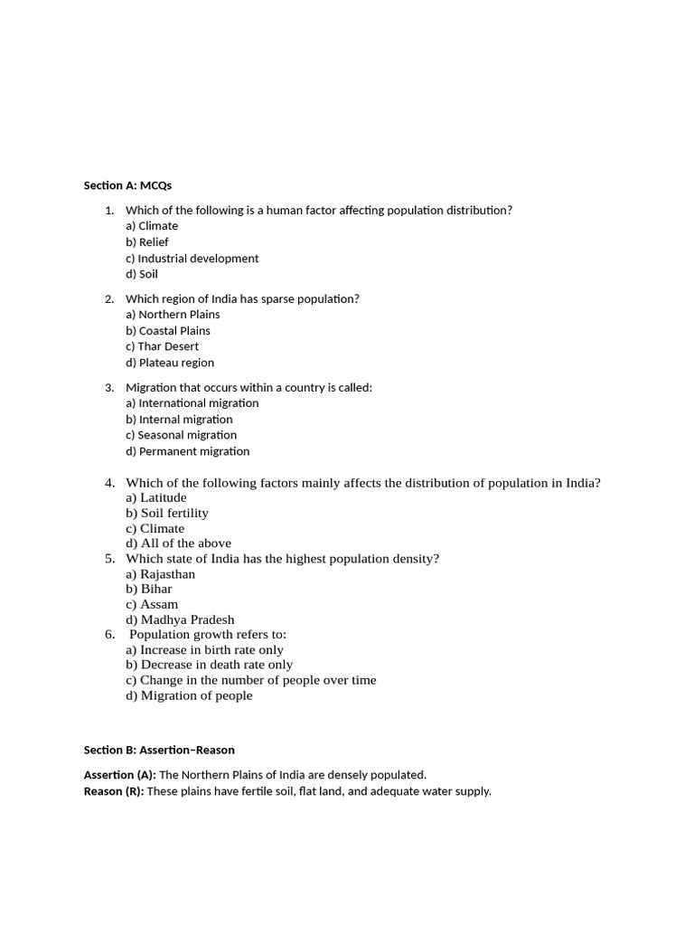 Assignment Class 9 (26.12.25) | PDF | Desert | Soil