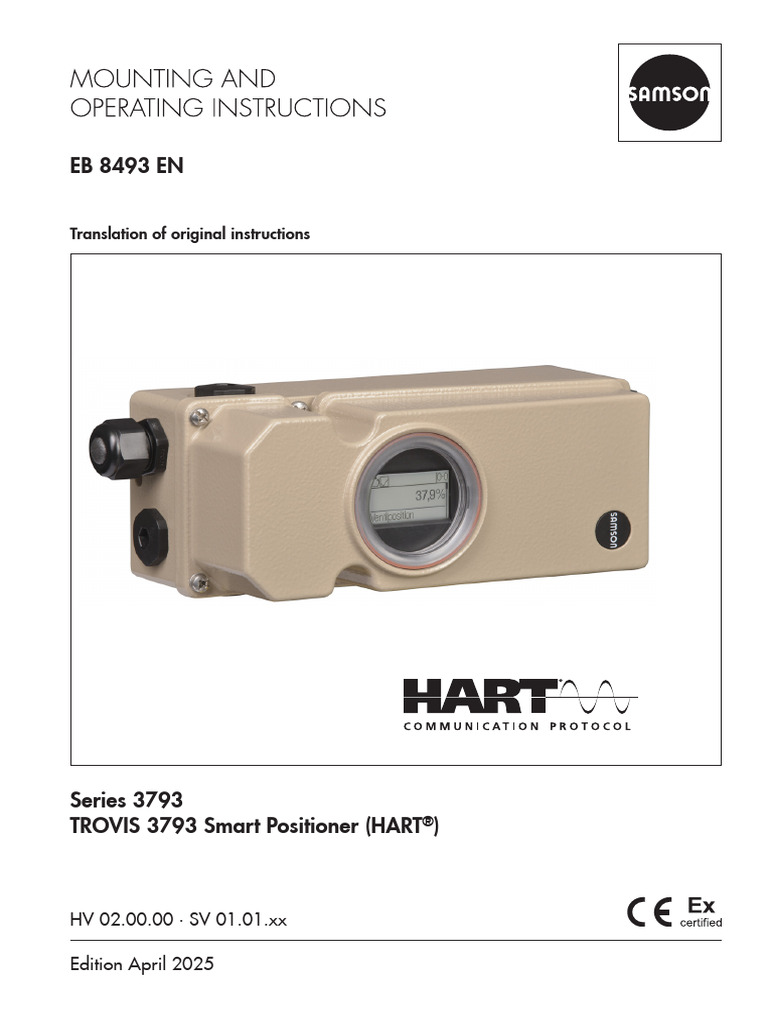 TROVIS 3793 Smart Positioner Guide | PDF | Electrostatic Discharge ...