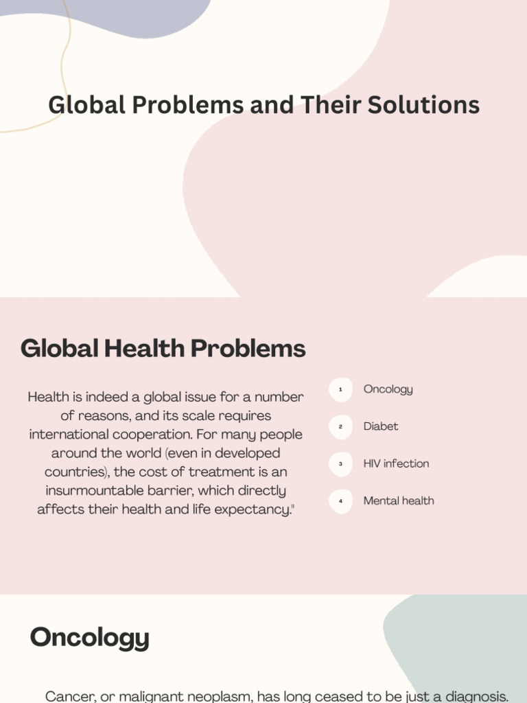 Global Problems and Their Solutions.pdf | PDF
