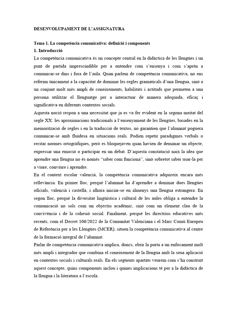 TEMA 1 | PDF