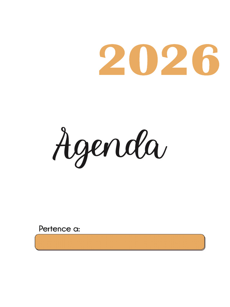 Agenda Profesiones Diaria | PDF