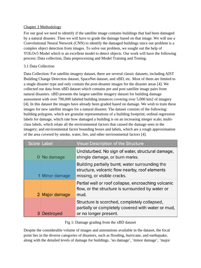 Satellite Image Damage Assessment Method | PDF | Satellite Imagery ...