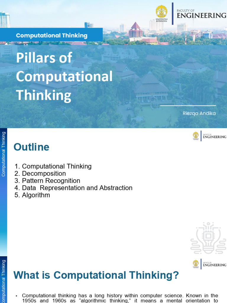 Understanding Computational Thinking | PDF | Thought | Computational ...