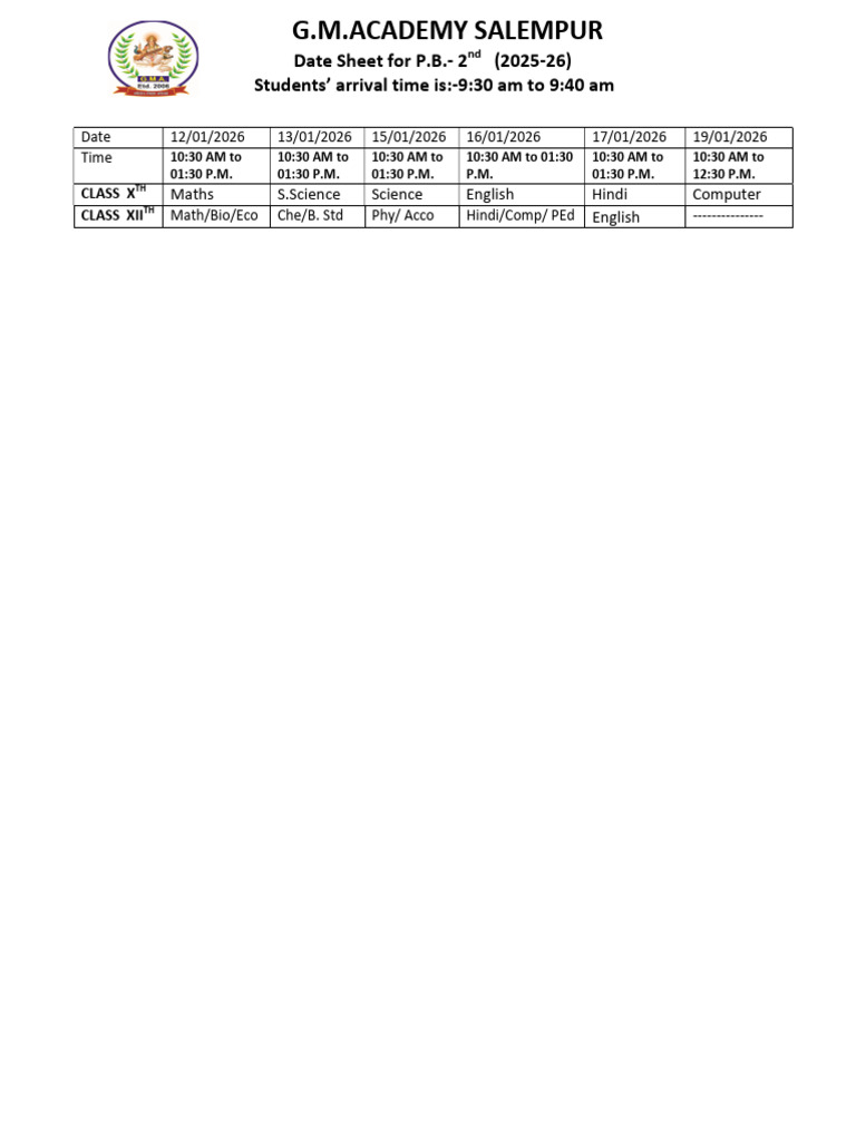 sheet pb 2 | PDF