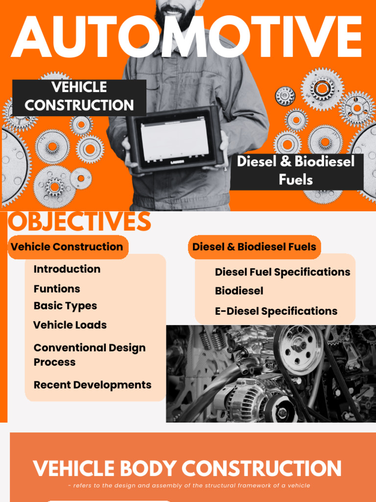 Group 4 - Vehicle Construction, Diesel & Biodiesel Fuels | PDF ...