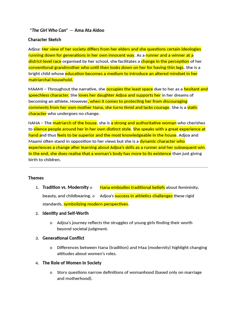 The Girl Who Can_ notes | PDF | Social Psychology