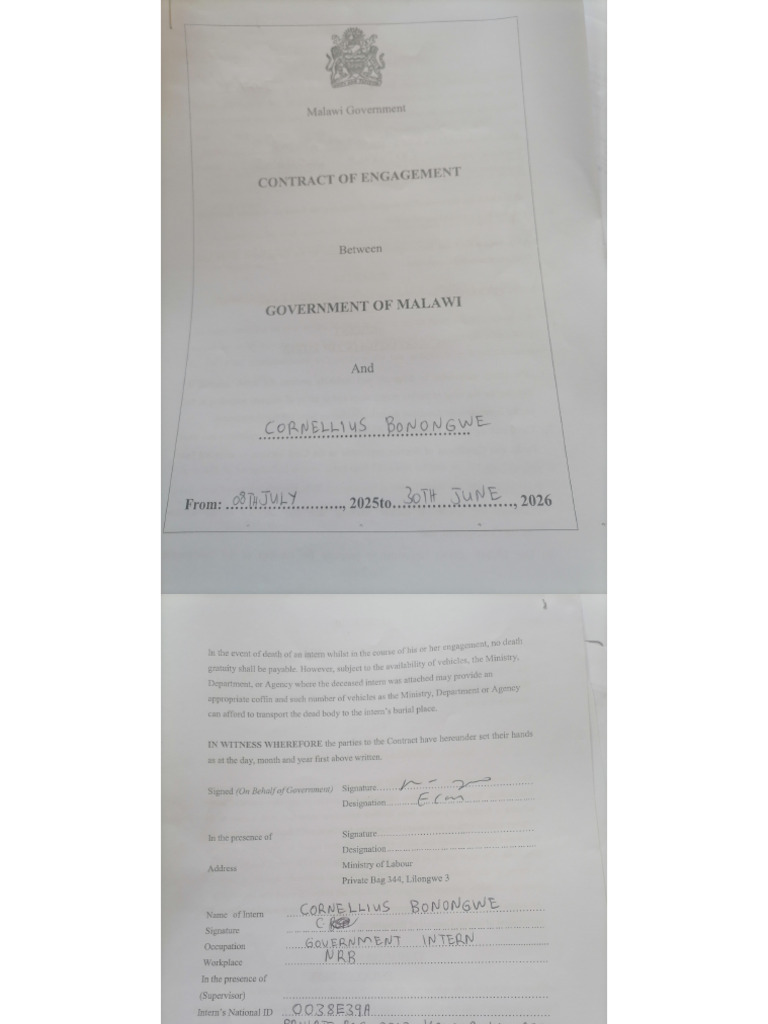 Contract | PDF