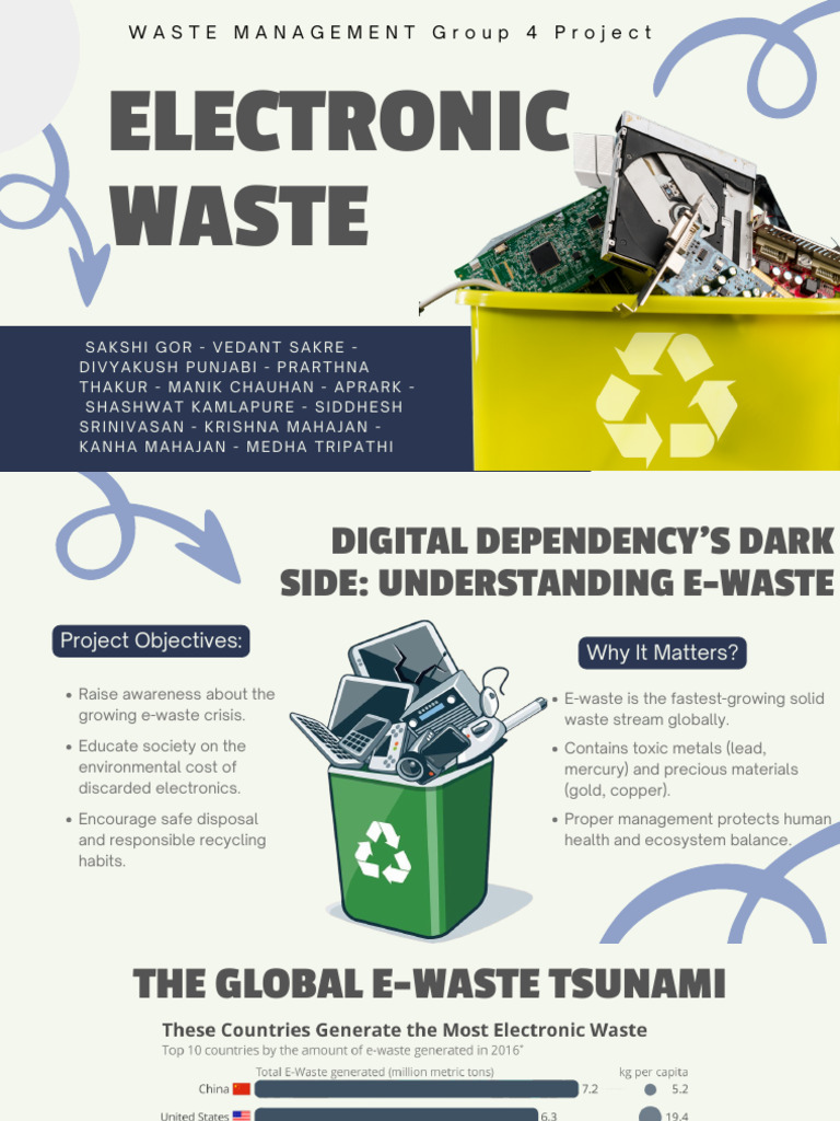 E-WASTE | PDF | Electronic Waste | Recycling