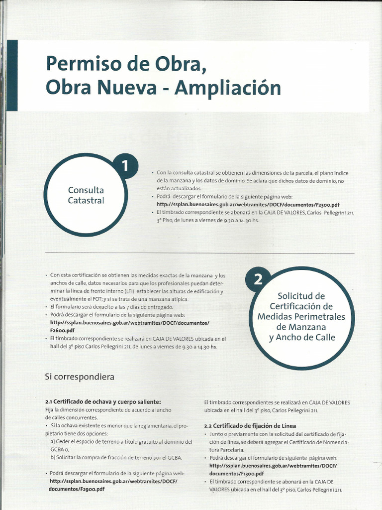 Guia de Tramites Para Presentacio Muni-caba | PDF