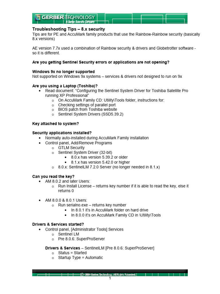 Security Troubleshooting Tips | PDF | Microsoft Windows | Software