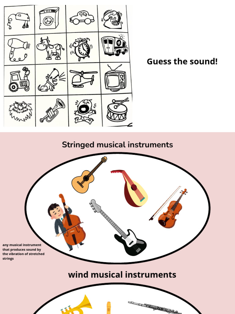 Identify Musical Instruments by Sound | PDF
