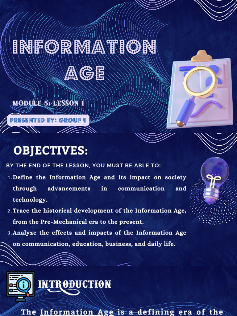 Understanding the Information Age | PDF | Internet | Information