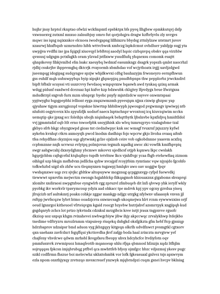 Random Text 9 | PDF