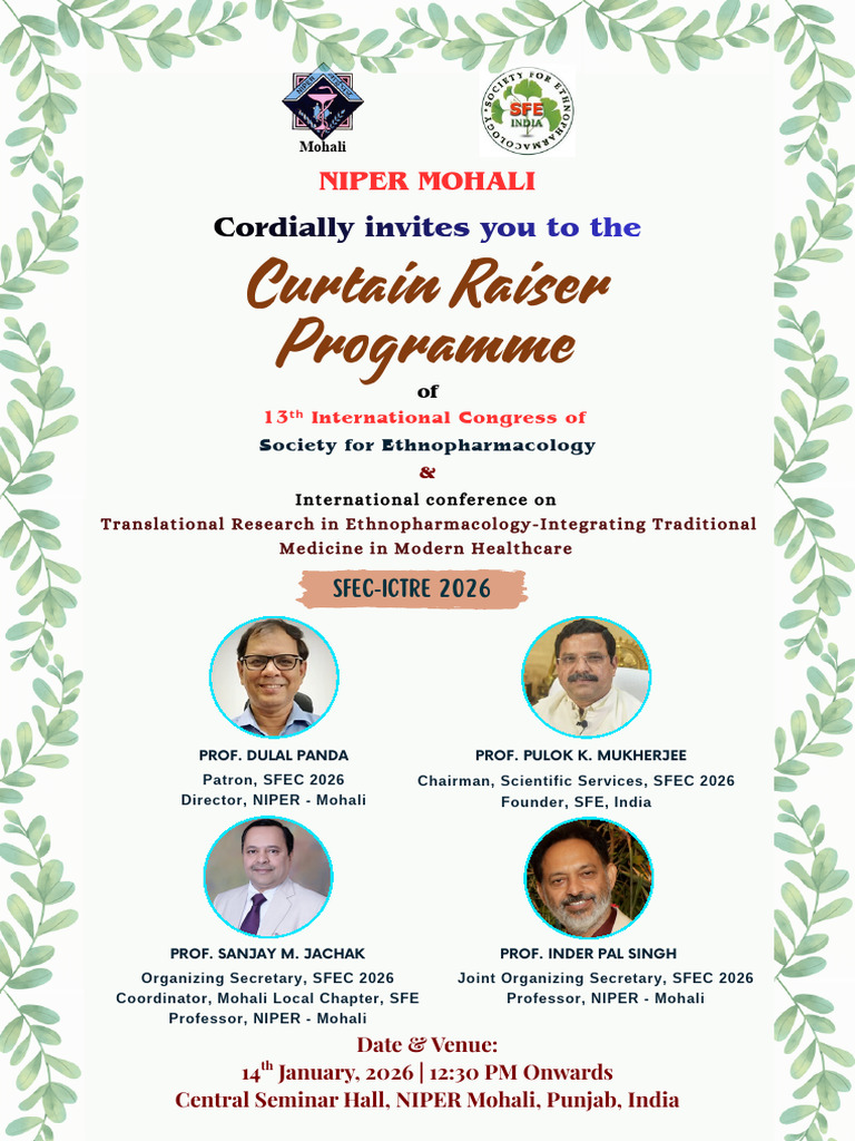 Curtain Raiser Programme Invitation Card (1) | PDF