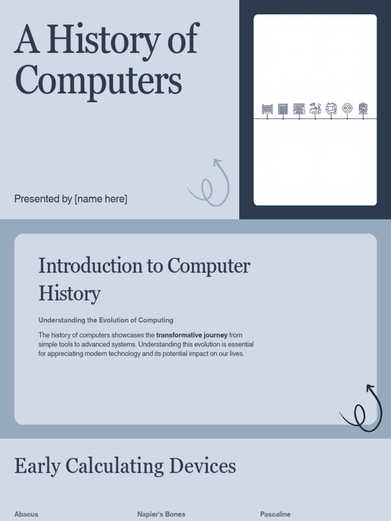 Evolution of Computer Technology | PDF | Graphical User Interfaces ...