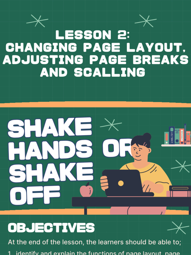 Lesson 2 Page Layout (1) | PDF | Microsoft Excel | Page Layout