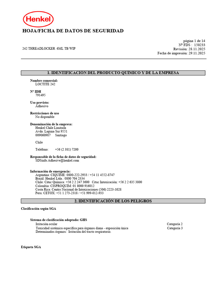 DOSDB_SDS_000000000000791495_000000150233_MSDS_UA_CL_ES | PDF | Solvente | Solubilidad