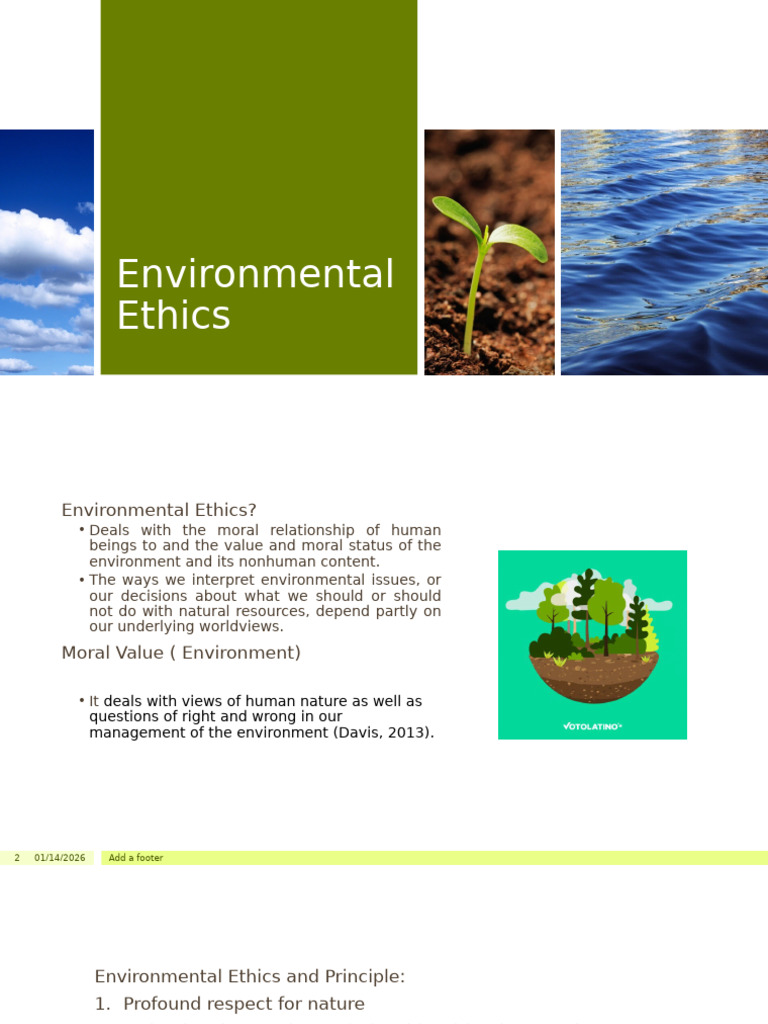 Understanding Environmental Ethics | PDF | Environmental Ethics ...