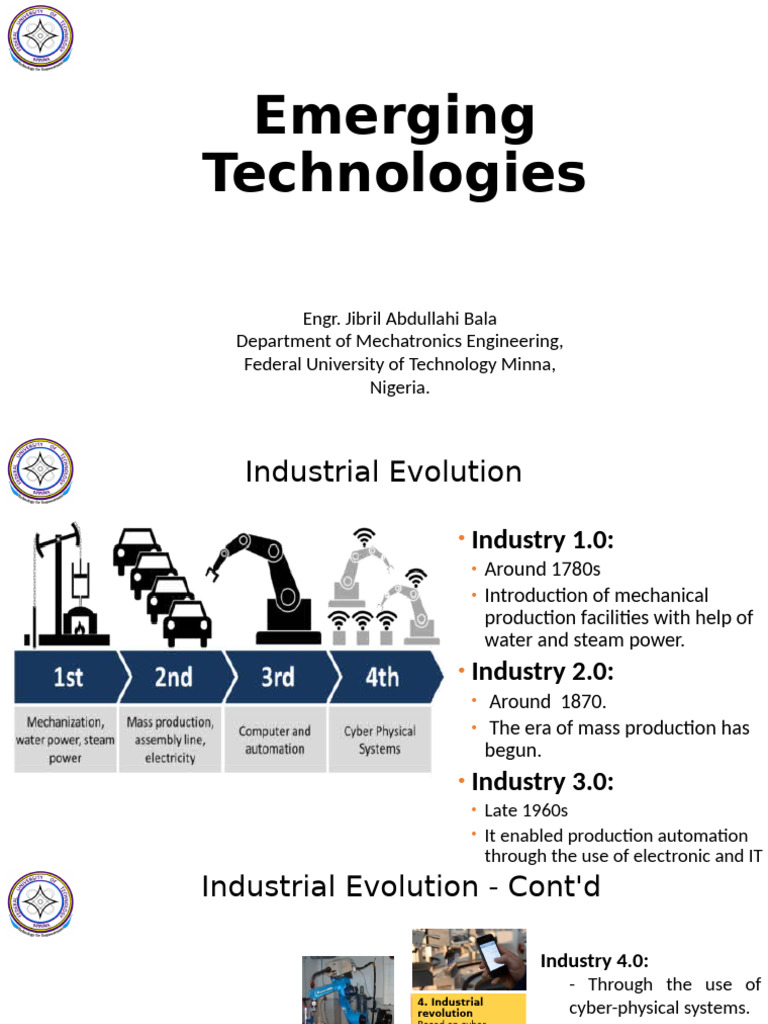 Evolution of Industry 4.0 Technologies | PDF | Artificial Intelligence ...