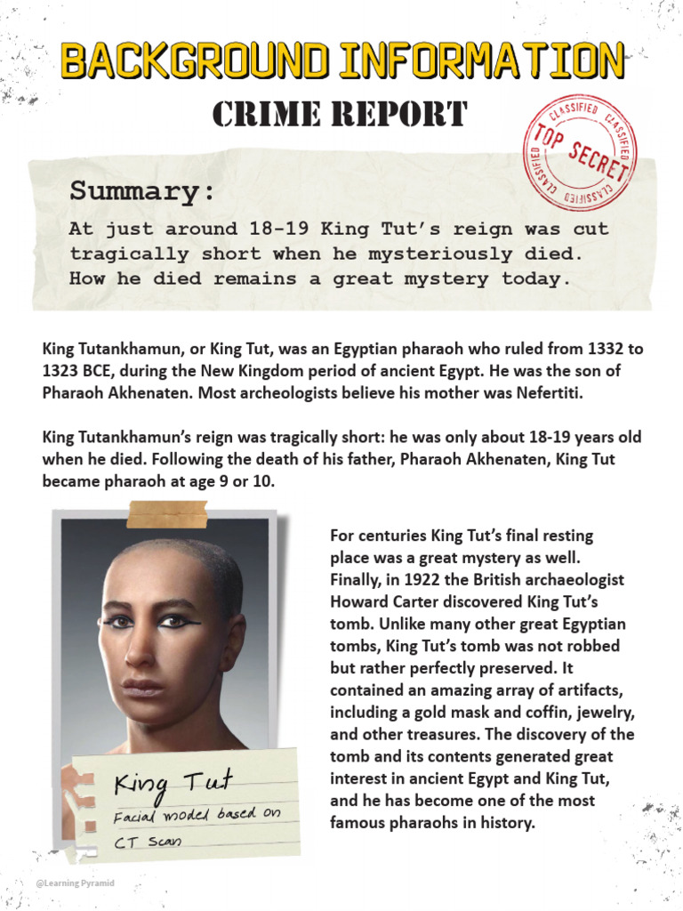King Tut: Life, Death, and Tomb Discovery | PDF | Tutankhamun | Akhenaten