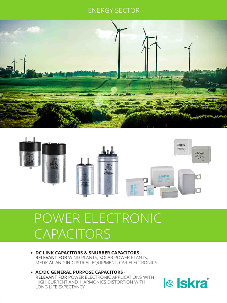 Power Electronic Capacitors Ver 7 Web | PDF | Capacitor | Power Electronics