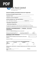 PNB Threshold Limit Increase Form | PDF