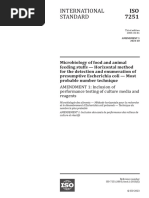 ISO 7251: E. coli Detection Method | PDF | International Organization ...