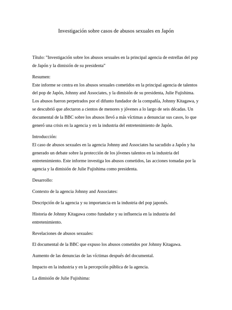 Trabajo de Karitol | PDF | Abuso sexual | Violación