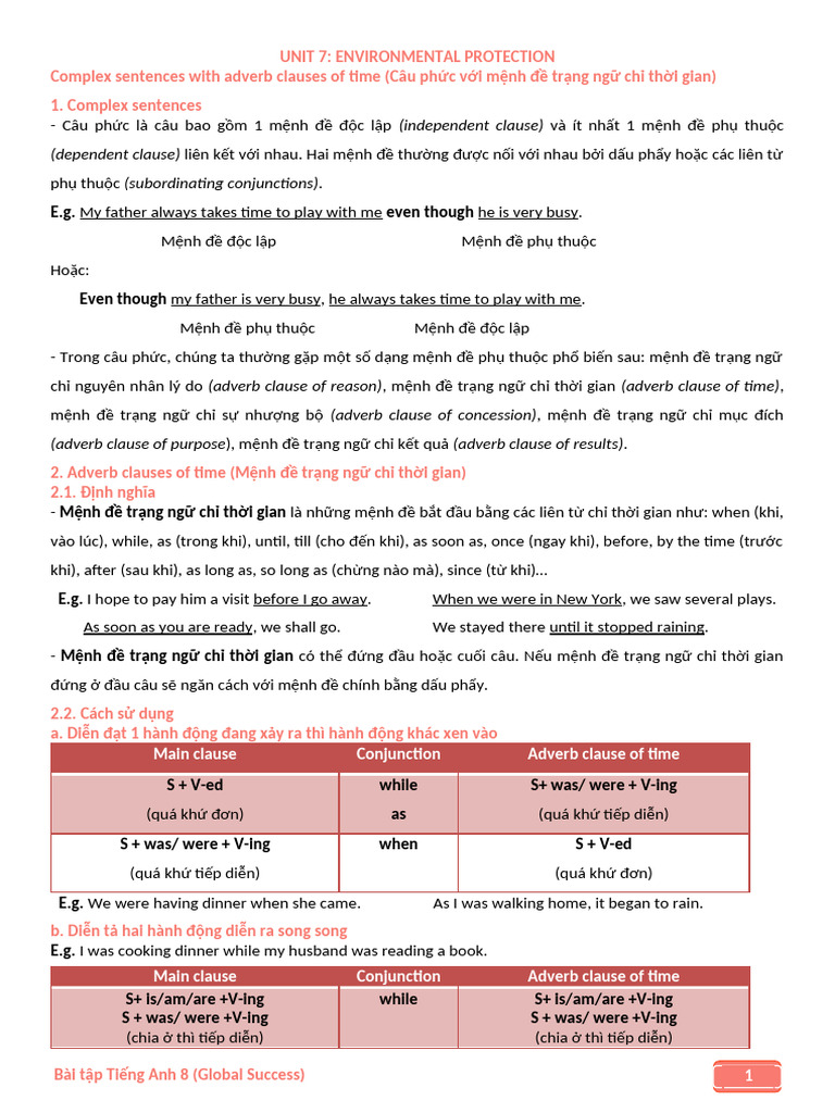 Unit 7 - ENVIRONMENTAL PROTECTION | PDF | Yellowstone National Park ...