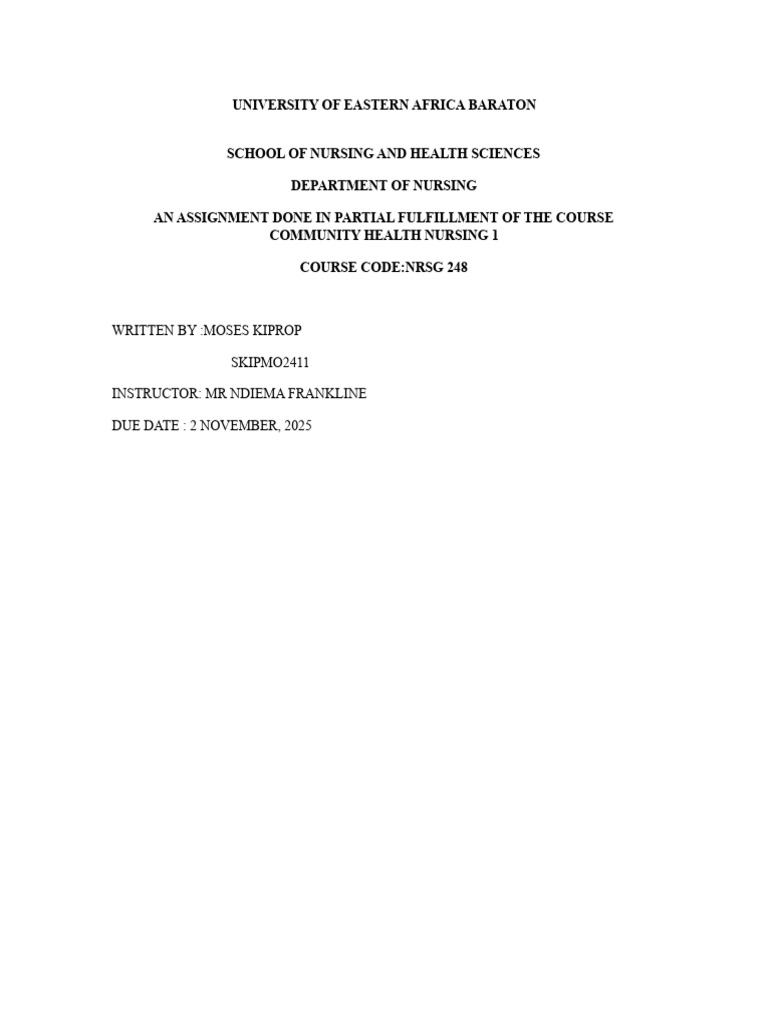 Kenya Child Immunization Schedule Guide | PDF | Vaccines | Medicine