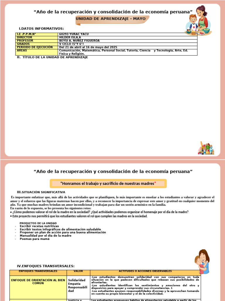 V-UNIDAD N°02 _ MAYO 2025 BEYSI | PDF | Geometría | Datos