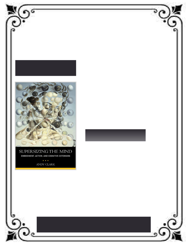 Supersizing the Mind Andy Clark ebook HD pdf version | PDF | Mind ...