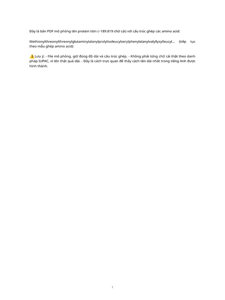 Titin Full Name PDF | PDF