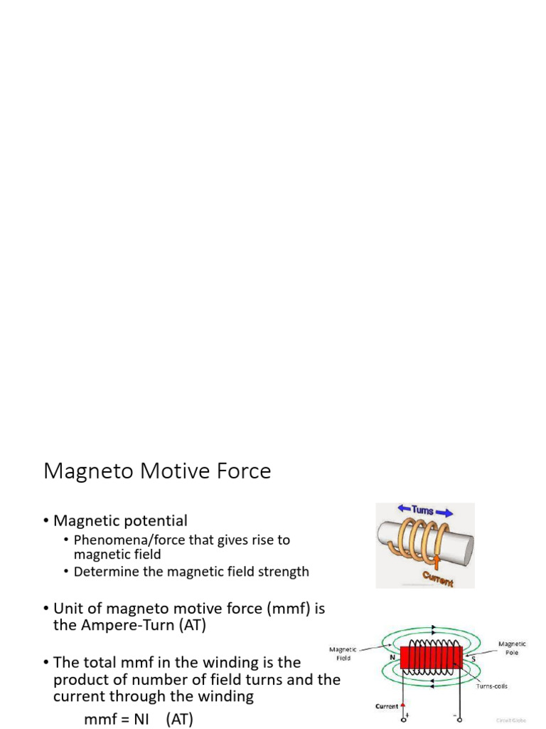L03 DCM Magnetic Circuits | PDF | Electromagnetism | Electricity