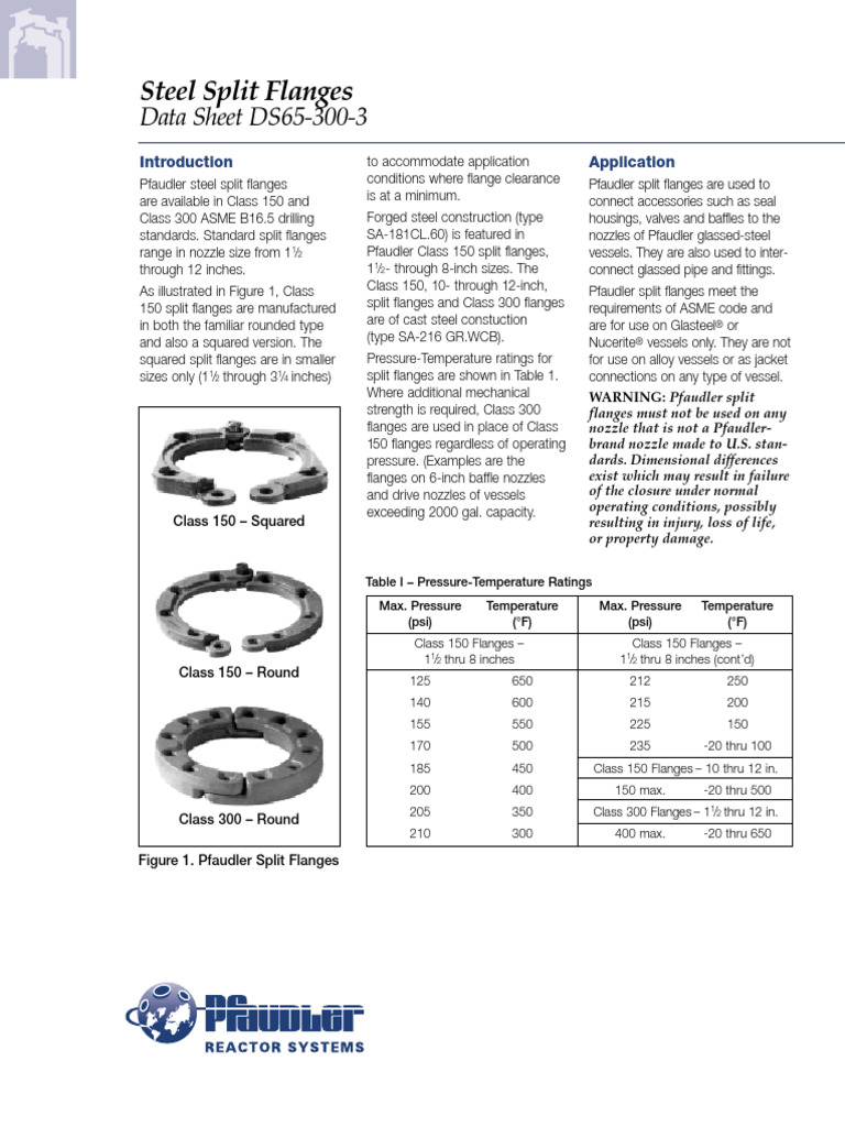 Split Flanges | PDF | Plumbing | Mechanical Engineering