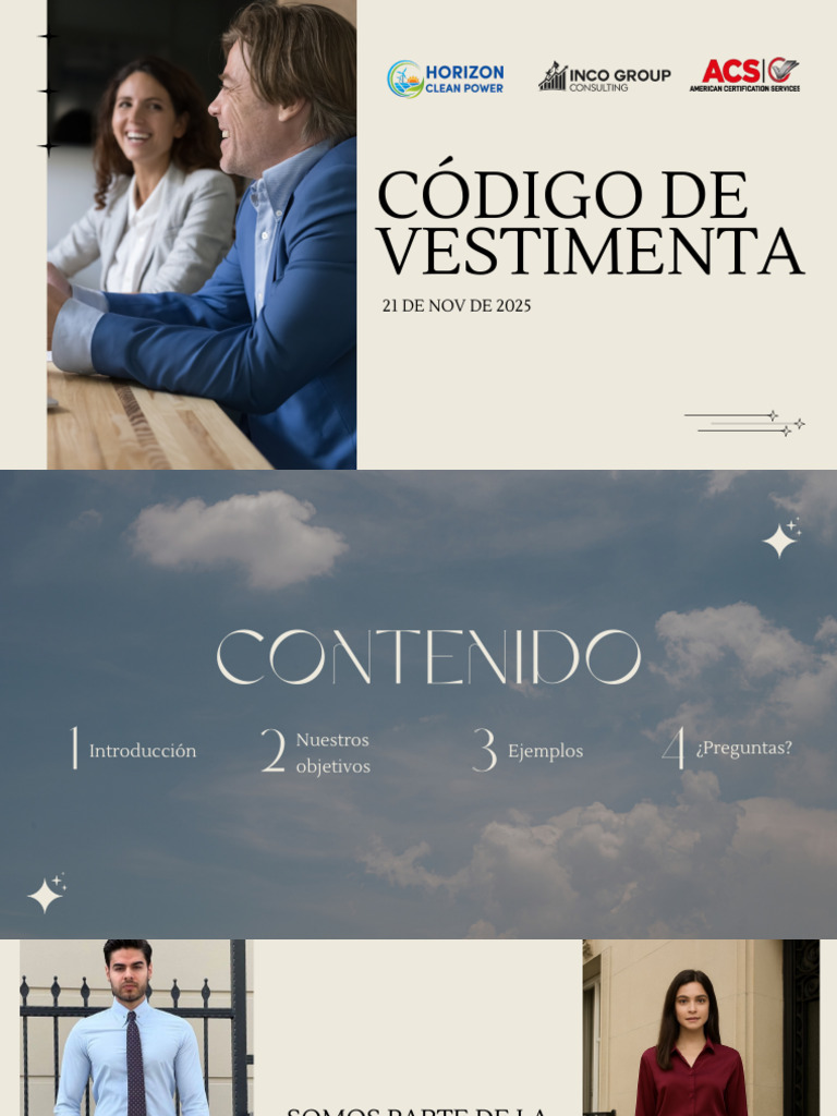 Código de Vestimenta | PDF