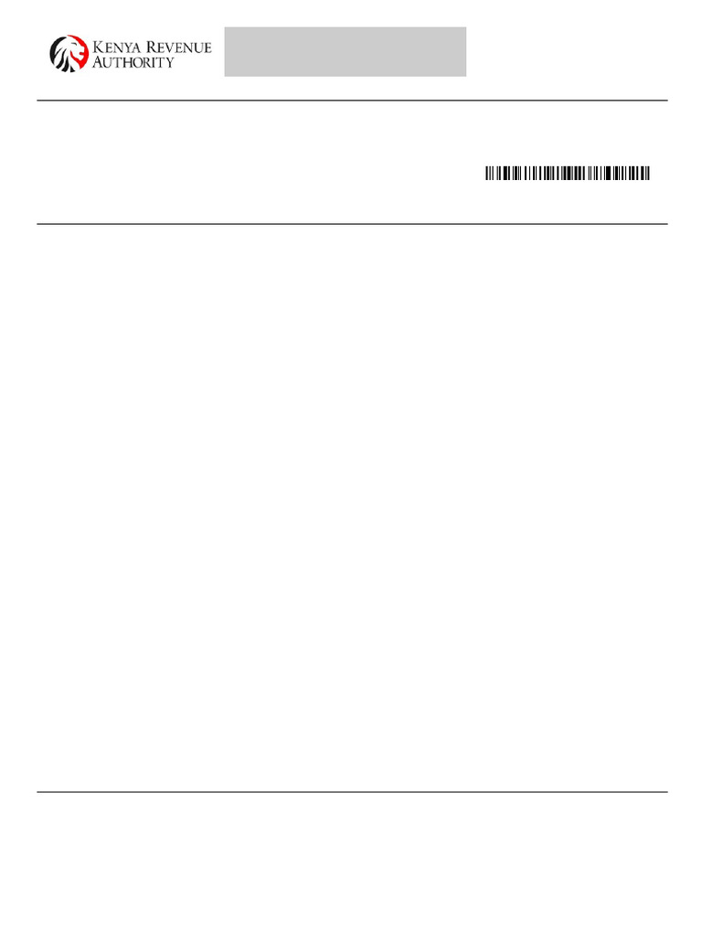 KRA Tax Compliance Certificate Details | PDF