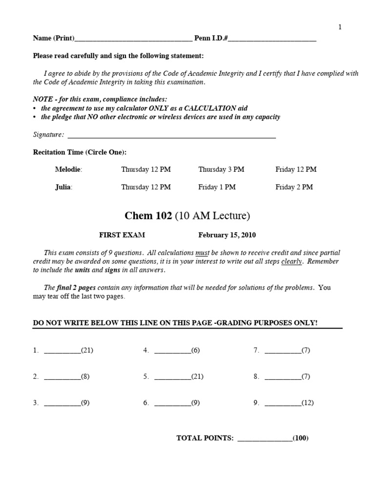 E1 Practice Exam 2 F2025 | PDF | Gases | Heat