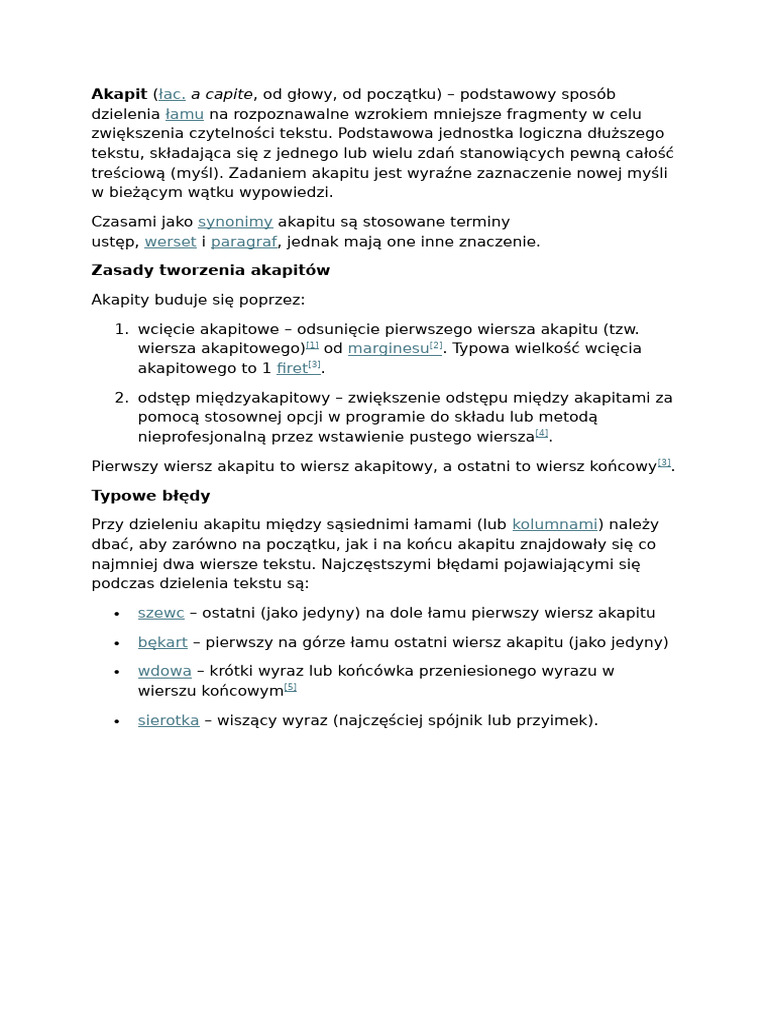 Akapit | PDF