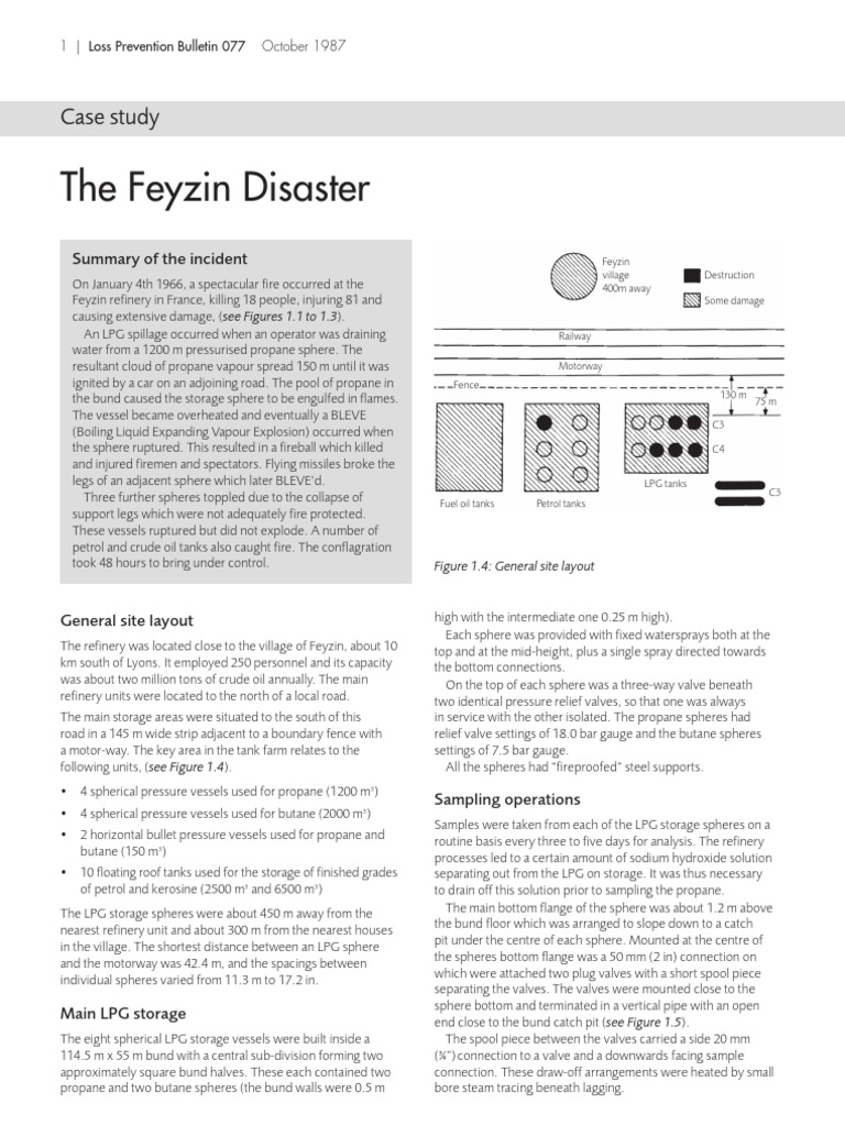 Feyzin Disaster | PDF | Chemical Process Engineering | Chemical Engineering