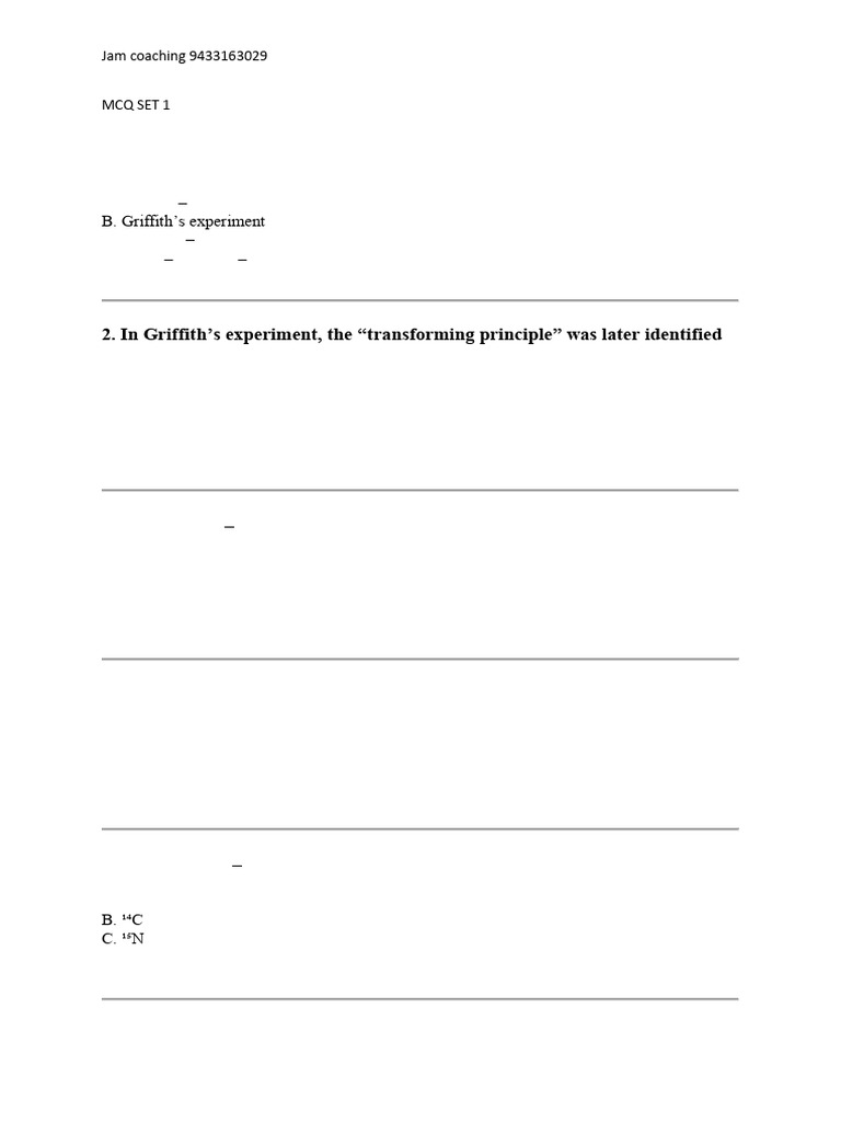 Moleculaer Biology | PDF | Operon | Dna Replication