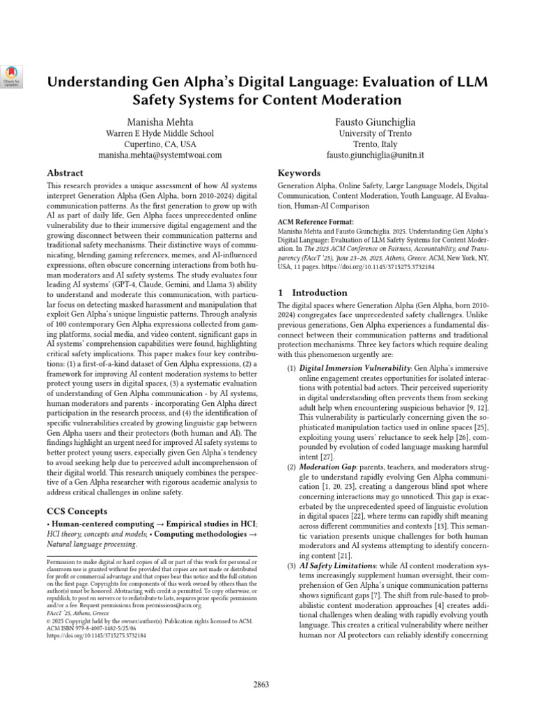 Gen Alpha's Digital Language & AI Safety | PDF | Artificial ...