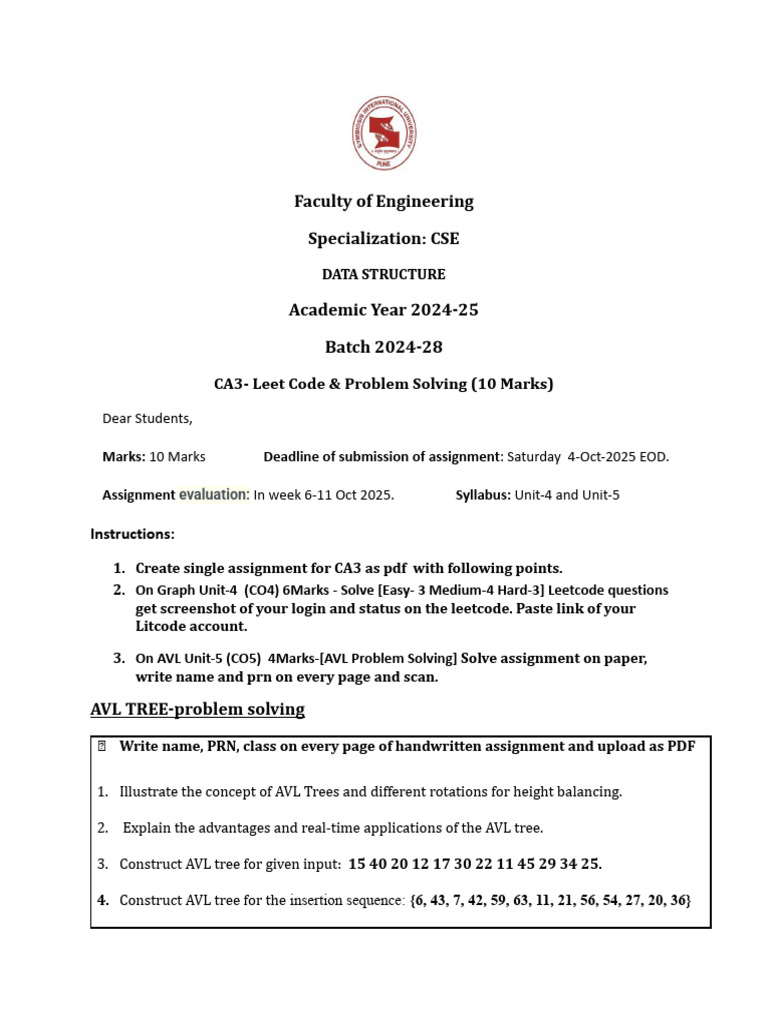 CA3-Leet Code Problem Solving (10 Marks).docx (4) | PDF