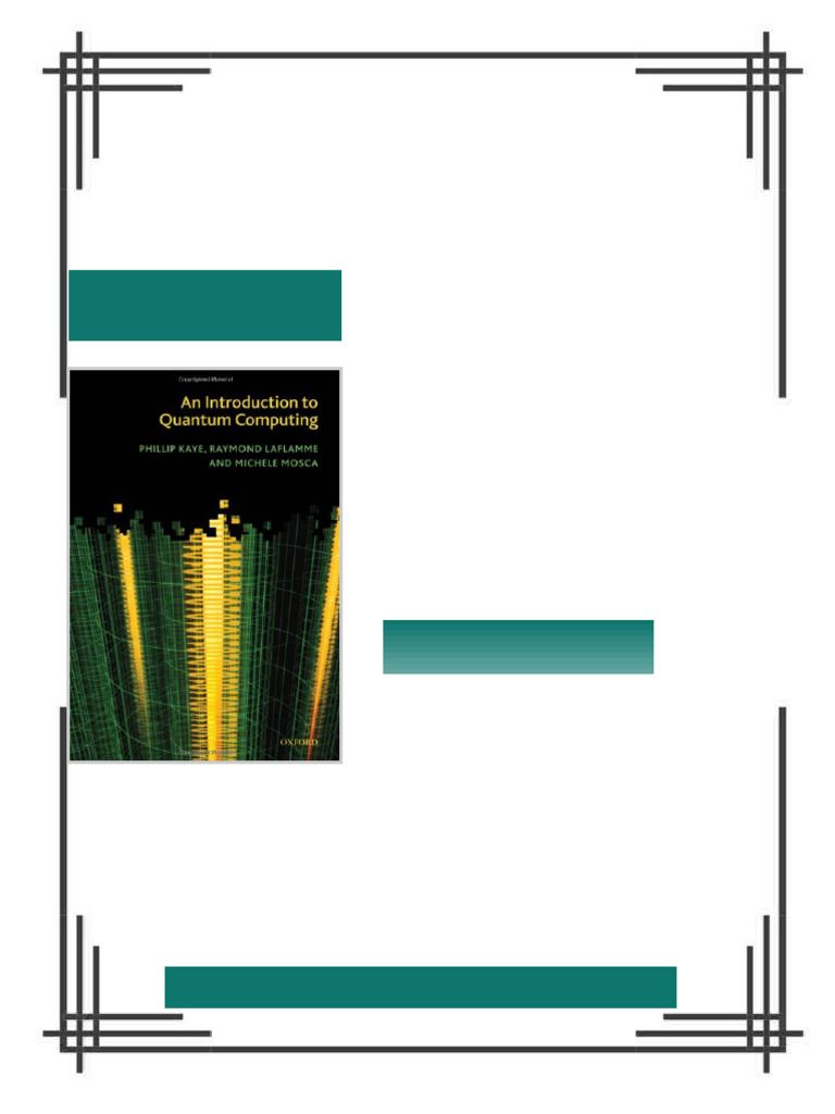 An introduction to quantum computing 1st Edition Phillip Kaye ebook ...