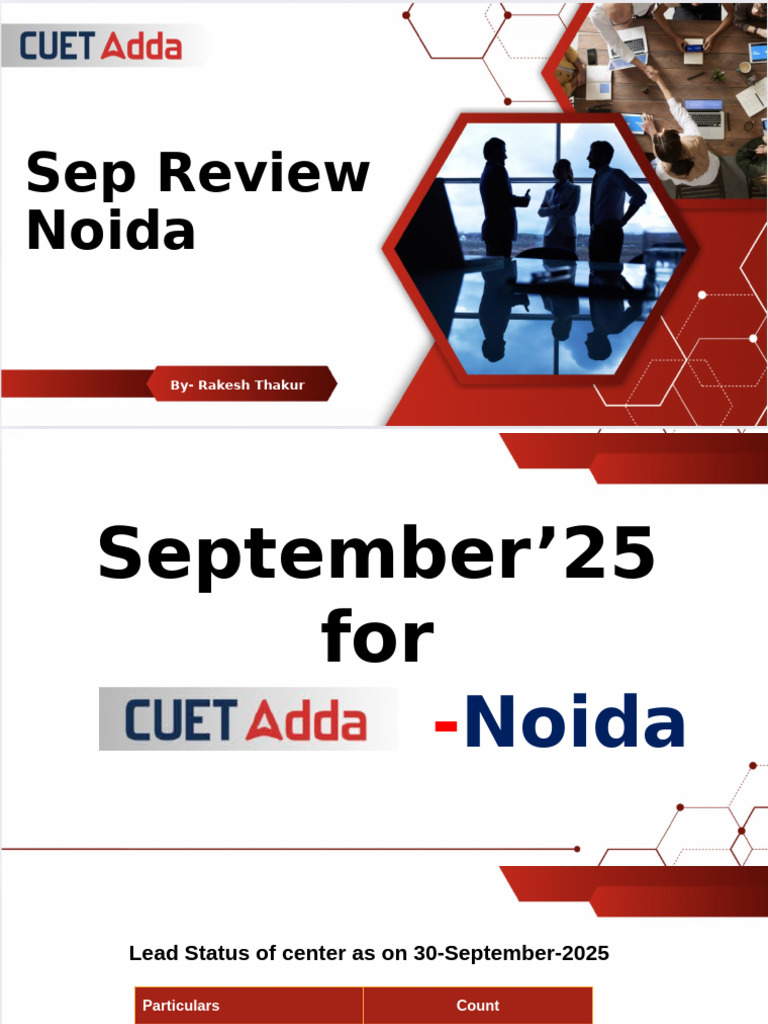 Review Format - Center Manager | PDF