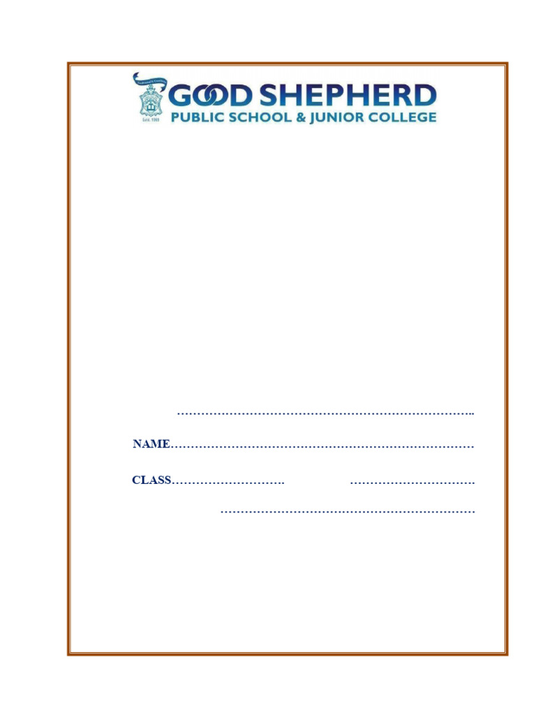 English Project 2025 Page XII | PDF