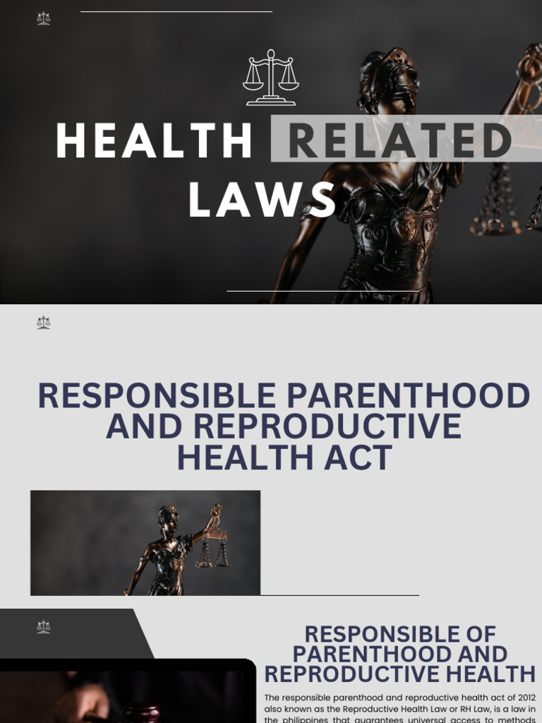Philippine Reproductive Health Law Overview | PDF