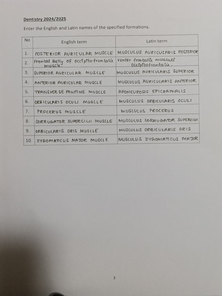 Anatomy 2 04 Dec 2025 | PDF