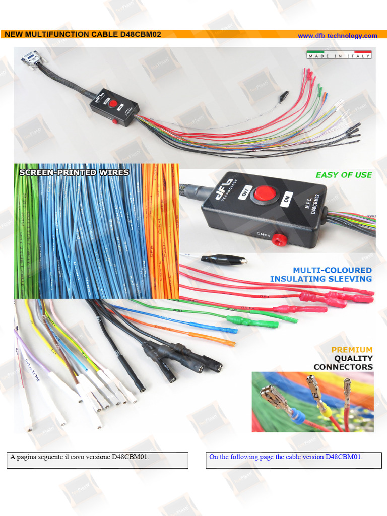 Multifunction Cable Dfb | PDF