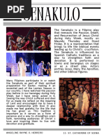 Understanding Senakulo: Origins & Practices | PDF | Christian Worship ...
